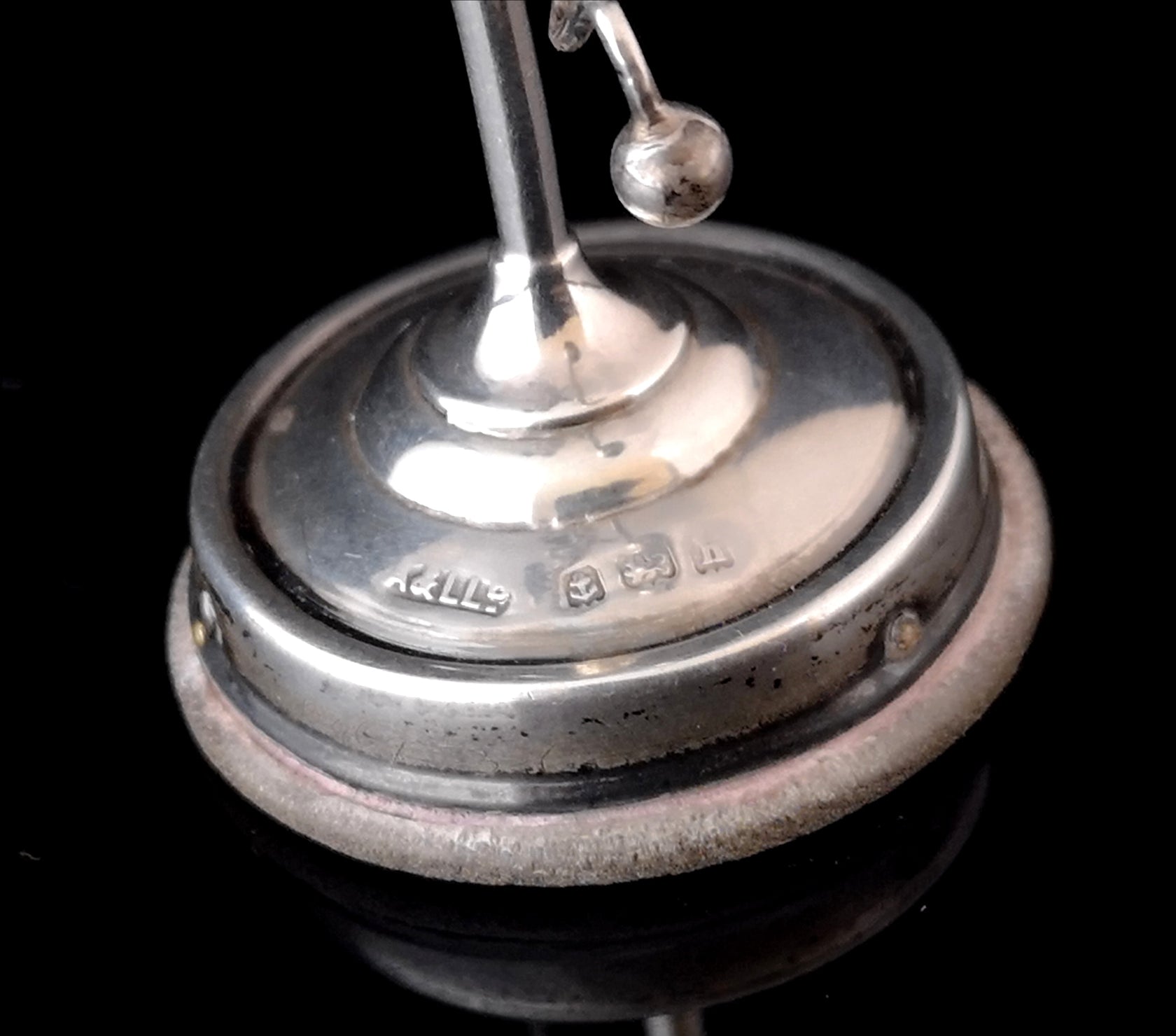 Antique silver pincushion, Parrot, Ring tree – StolenAttic